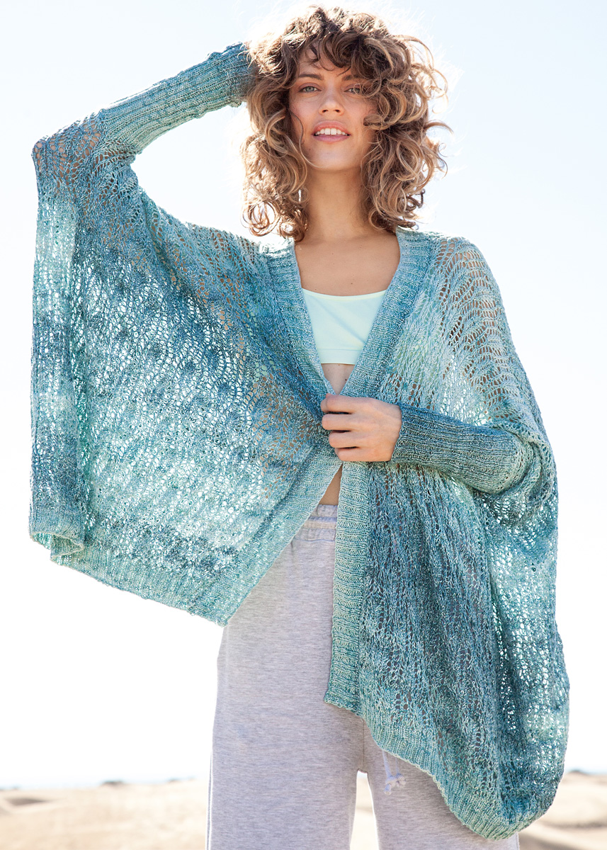 Lana Grossa CHASUBLE Gomitolo Sole | GOMITOLO No. 7 - Magazine allemand ...